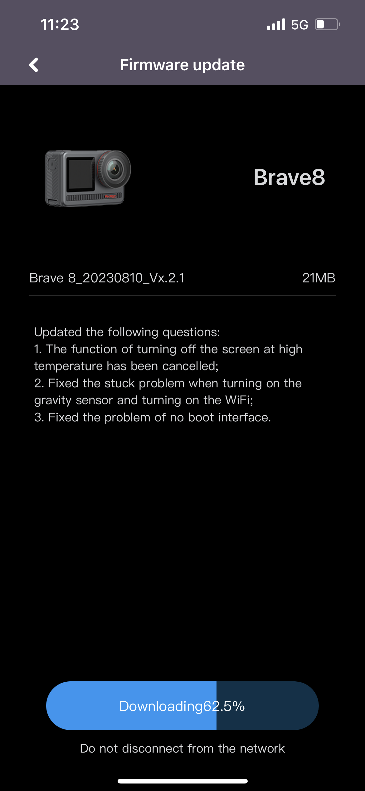 How to upgrade the firmware of Brave 8 – AKASO Support Customer Portal