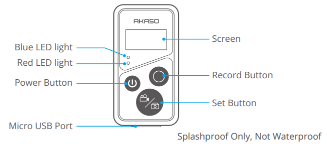 How to connect to Remote Control with Brave 8? – AKASO Support Customer ...